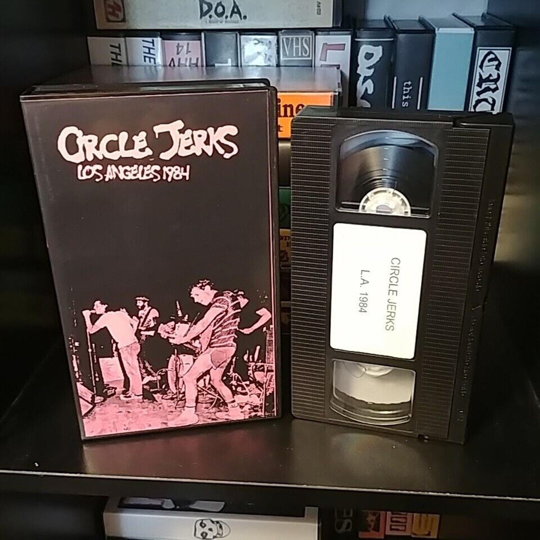 Circle Jerks Live in Los Angeles 1984 VHS Punk Rock Concert Black Flag - Etsy