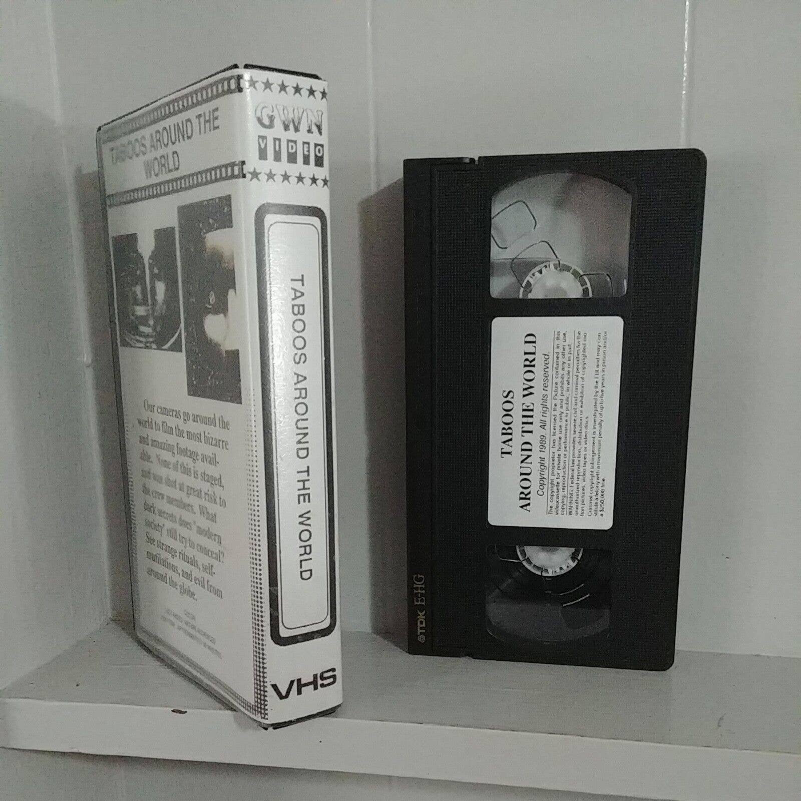Tabúes alrededor del mundo VHS AKA Tabu Mondo Documental - Etsy México