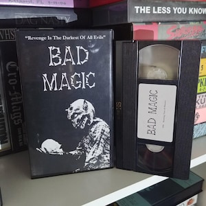 Bad Magic 1998 SOV Horror Custom VHS - Etsy