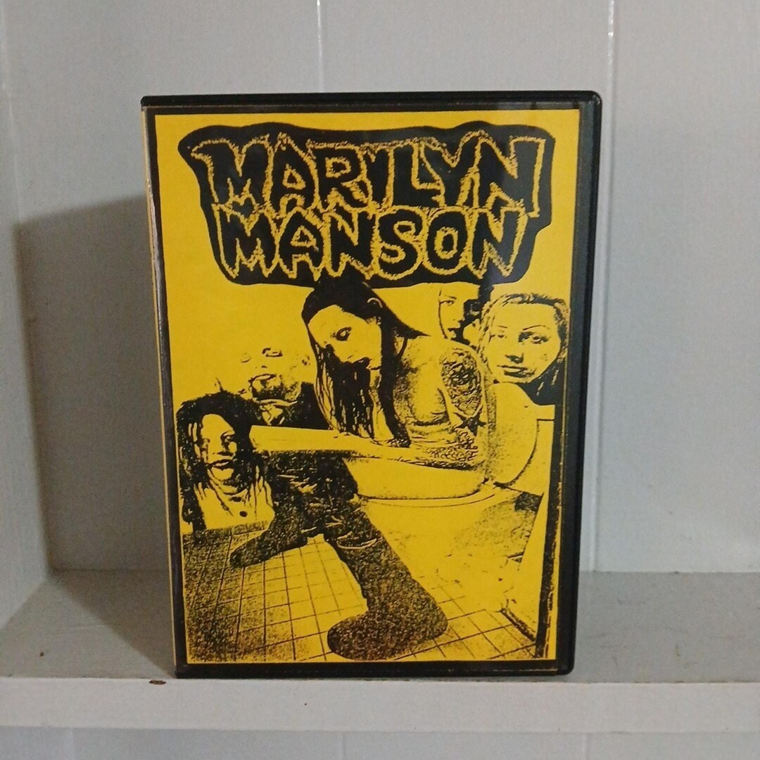 Marilyn Manson DVD Live 1995 Austin TX Heavy Metal Rock Goth Concert - Etsy