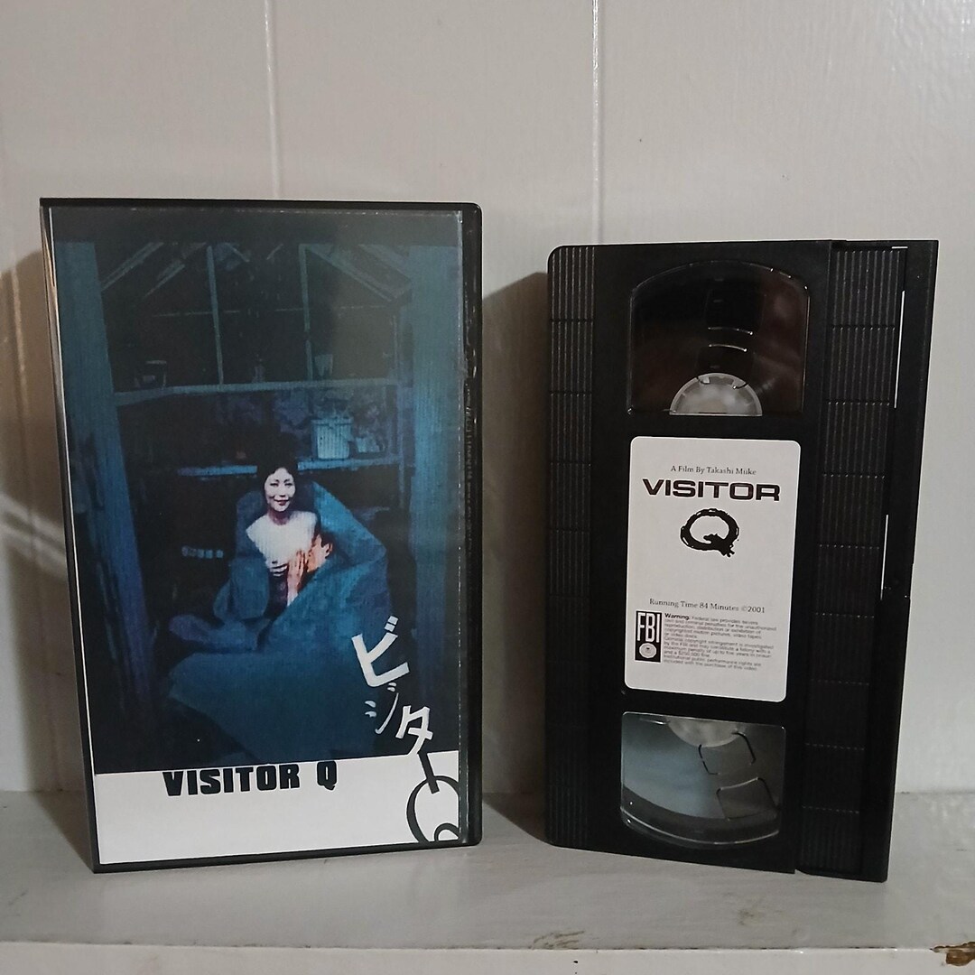 Visitor Q Custom VHS Takashi Miike Horror 2001 - Etsy