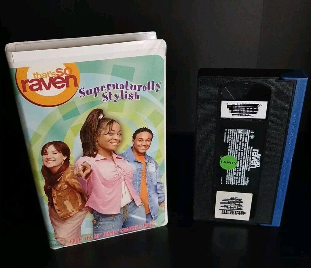 2004 Thats so Raven Supernaturally Stylish VHS Disney Channel Original ...