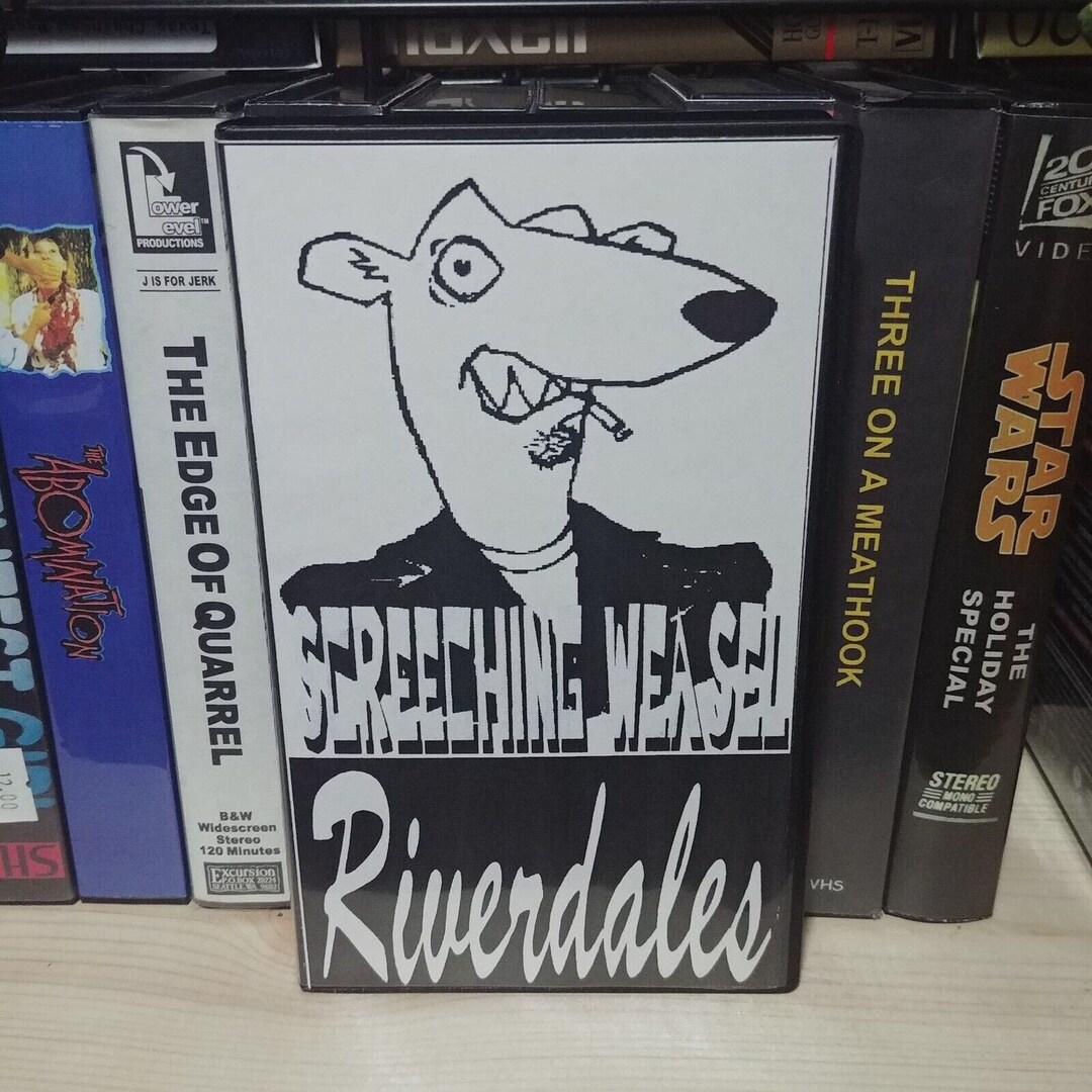 Screeching Weasel the Riverdales VHS Live 1995 Punk Rock Concert - Etsy