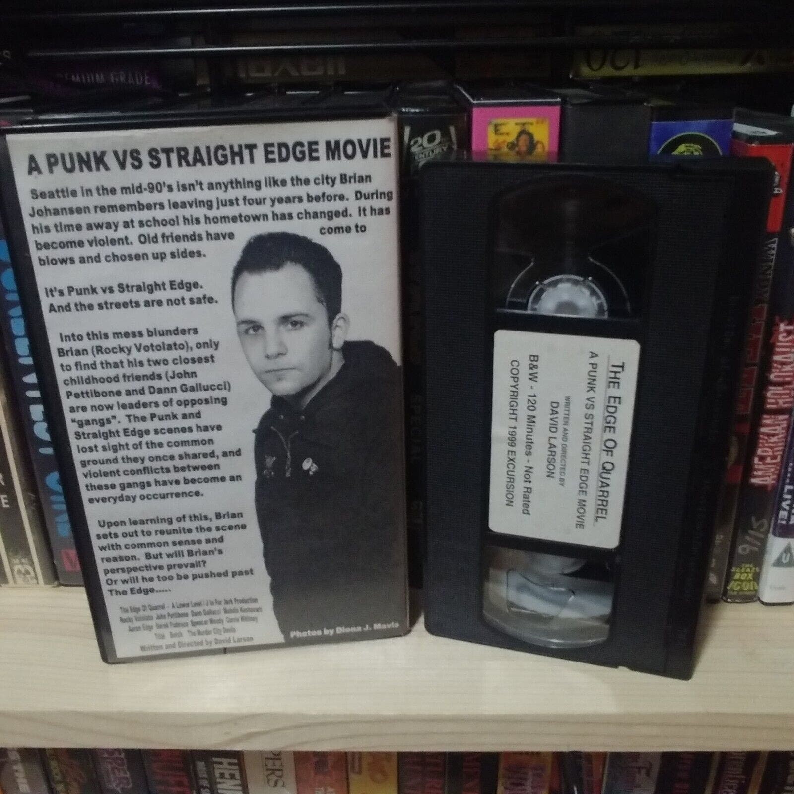 The Edge of Quarrel VHS Straight Edge Punk Movie Trial Botch Murder ...