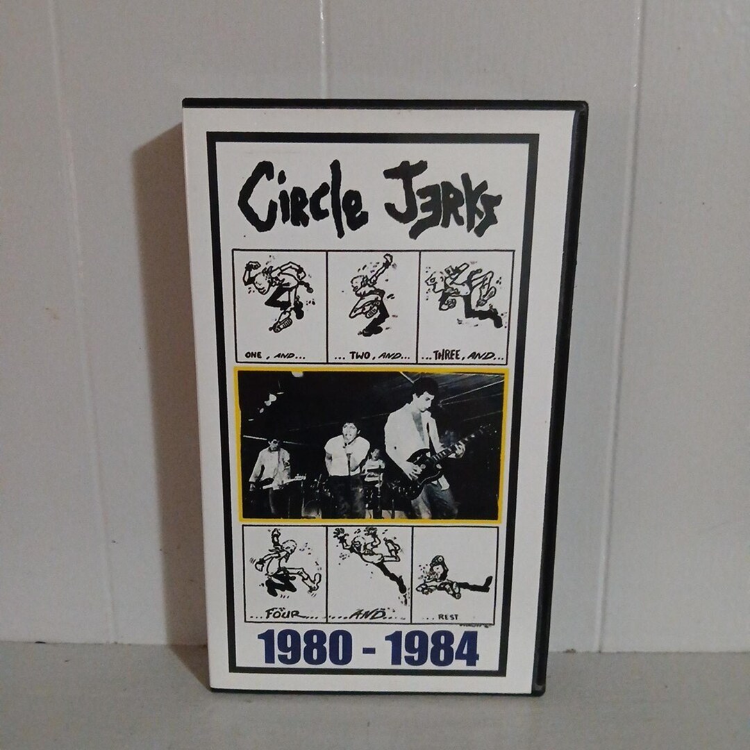 Circle Jerks VHS 1980 1984 Live Punk Rock Video Compilation - Etsy