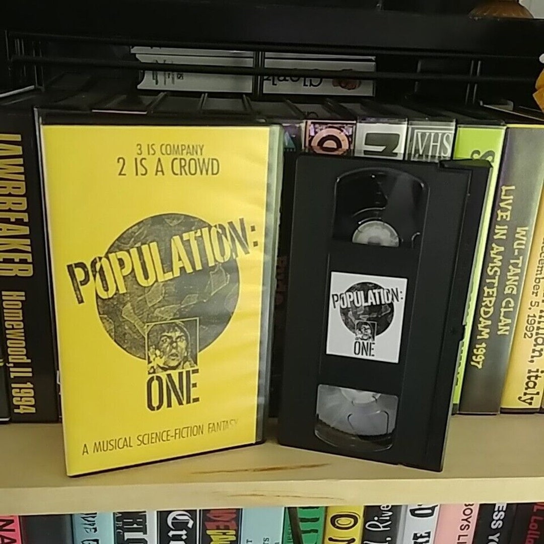 Population One VHS Sci Fi Punk Rock Film the Screamers - Etsy