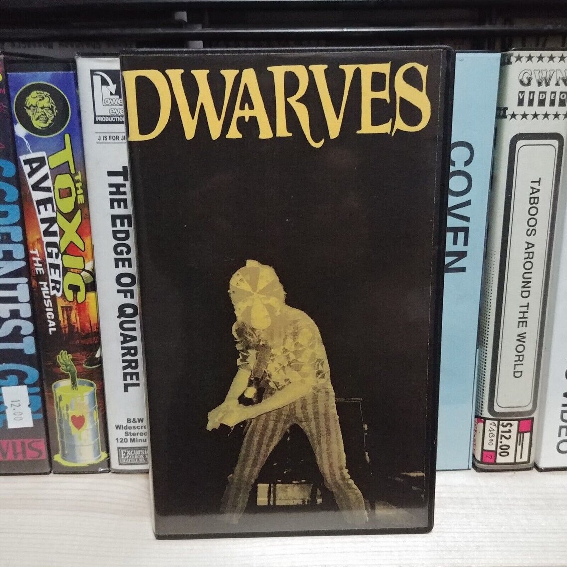 The Dwarves VHS Live Compilation Punk Rock Concert - Etsy