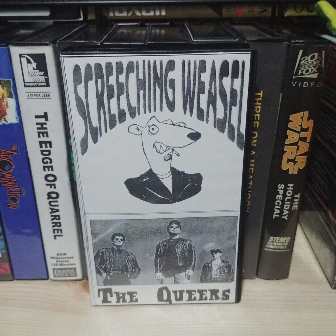 Screeching Weasel the Queers VHS Live 1993 Punk Rock Concert - Etsy
