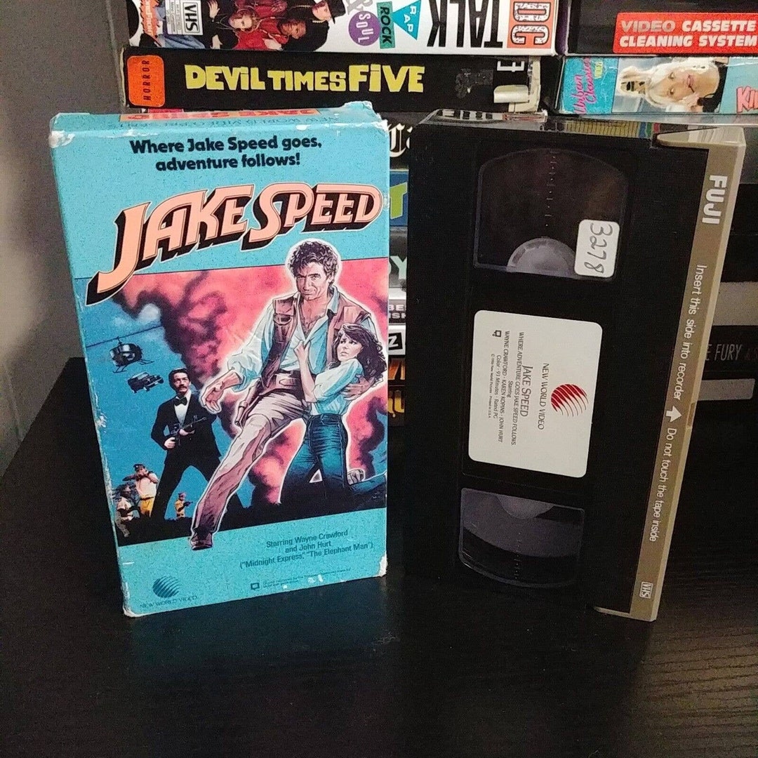 Jake Speed 1986 VHS Wayne Crawford John Hurt Super Hero - Etsy