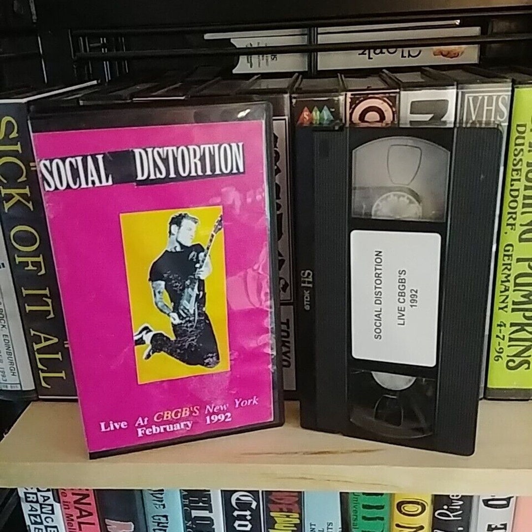 Social Distortion Live Cbgb's 1992 Punk Rock Concert Rockabilly - Etsy