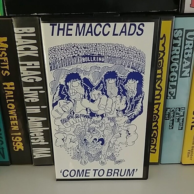 The Macc Lads VHS Come to Brum Punk Rock Oi Pub Rock Live - Etsy