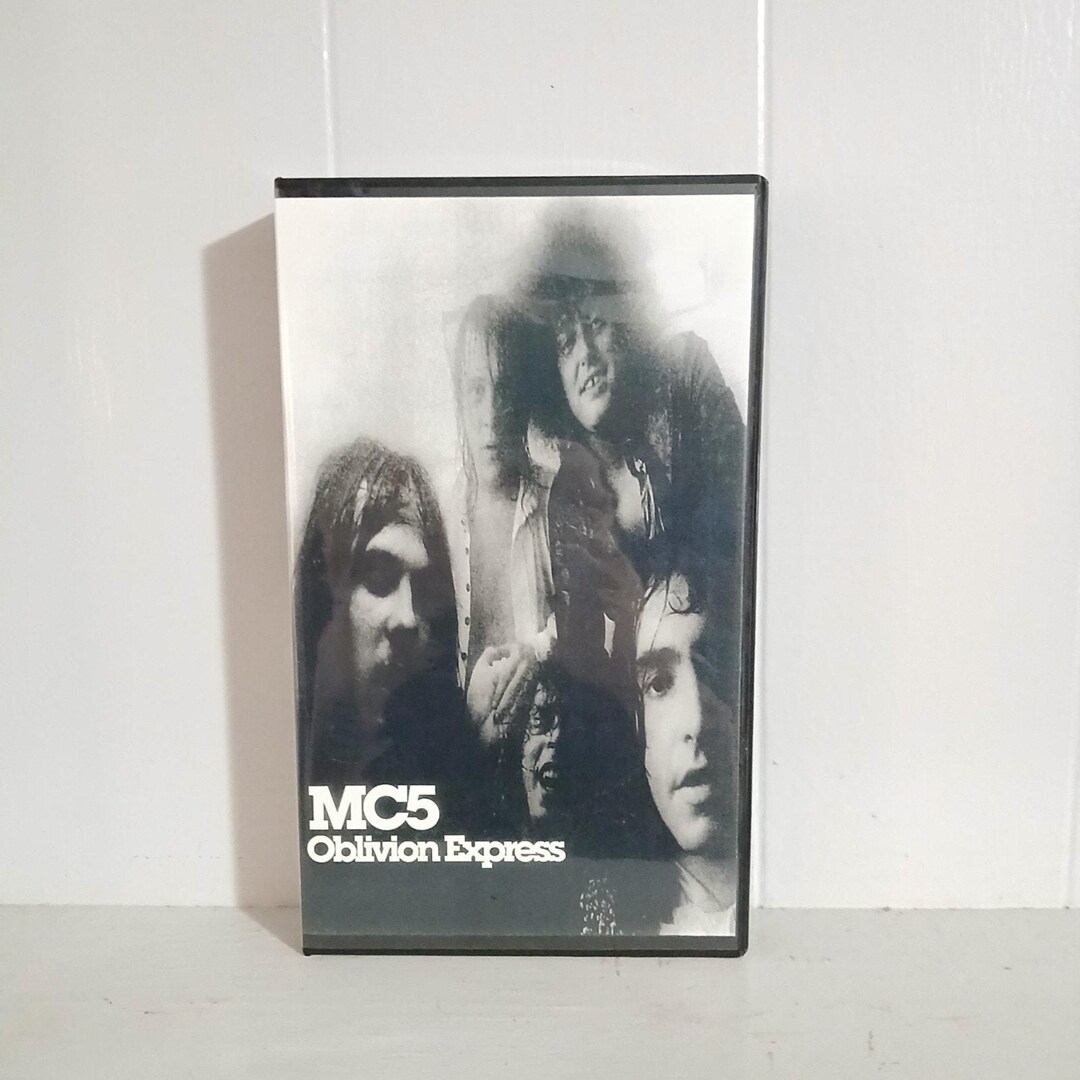 MC5 Oblivion Express VHS Rare Detroit Garage Rock Live 1960s Early Punk ...