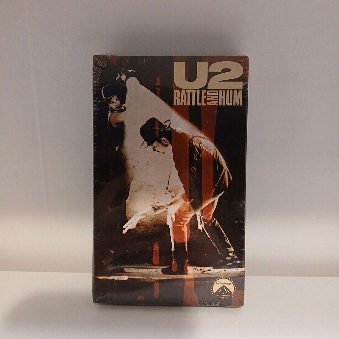 1989 Sealed New Paramount U2 Rattle and Hum With Watermarks Betamax ...