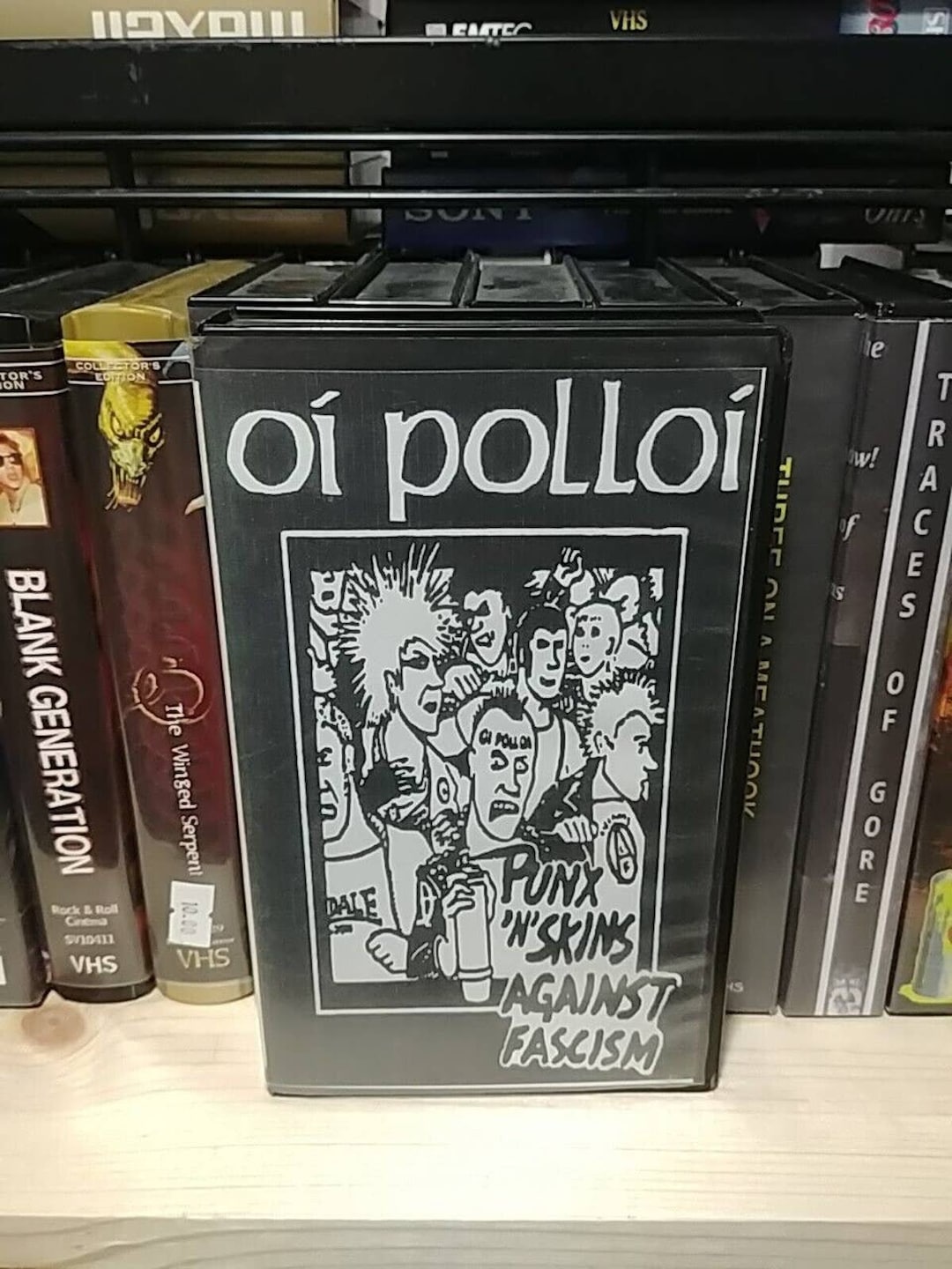 Oi Polloi VHS Live 1993 Anarcho Punk Rock Hardcore Concert - Etsy