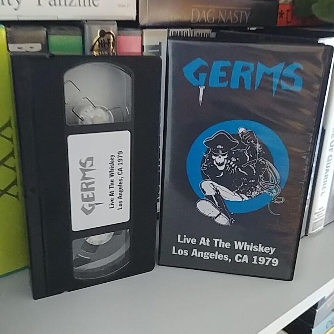 Germs Live at the Whiskey 1979 VHS Punk Rock Concert - Etsy