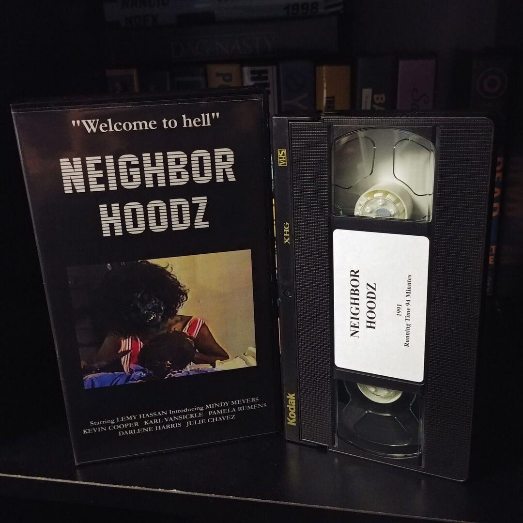 Neighbor Hoodz Aka Devil Snow 1991 SOV Horror Custom VHS - Etsy