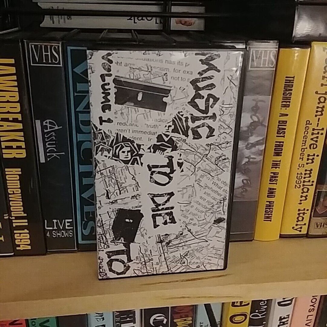 Music to Die to Vol 1 Hardcore Punk Compilation VHS - Etsy