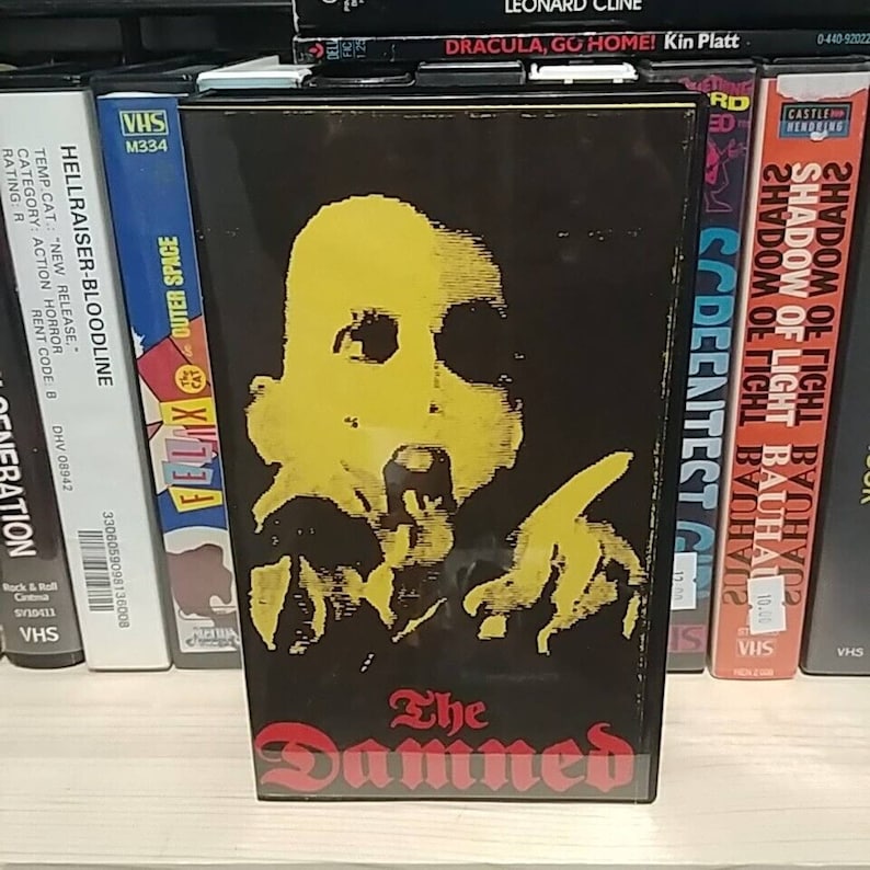 The Damned VHS Live 1979 Punk Rock Concert - Etsy