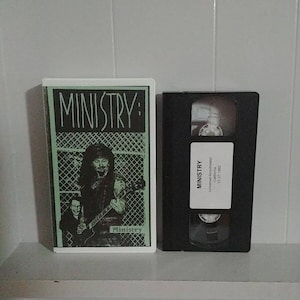 Ministry Live 1992 VHS Goth Metal Industrial Concert - Etsy