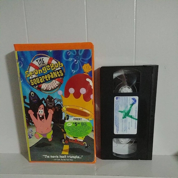 The Spongebob Squarepants Movie Vhs
