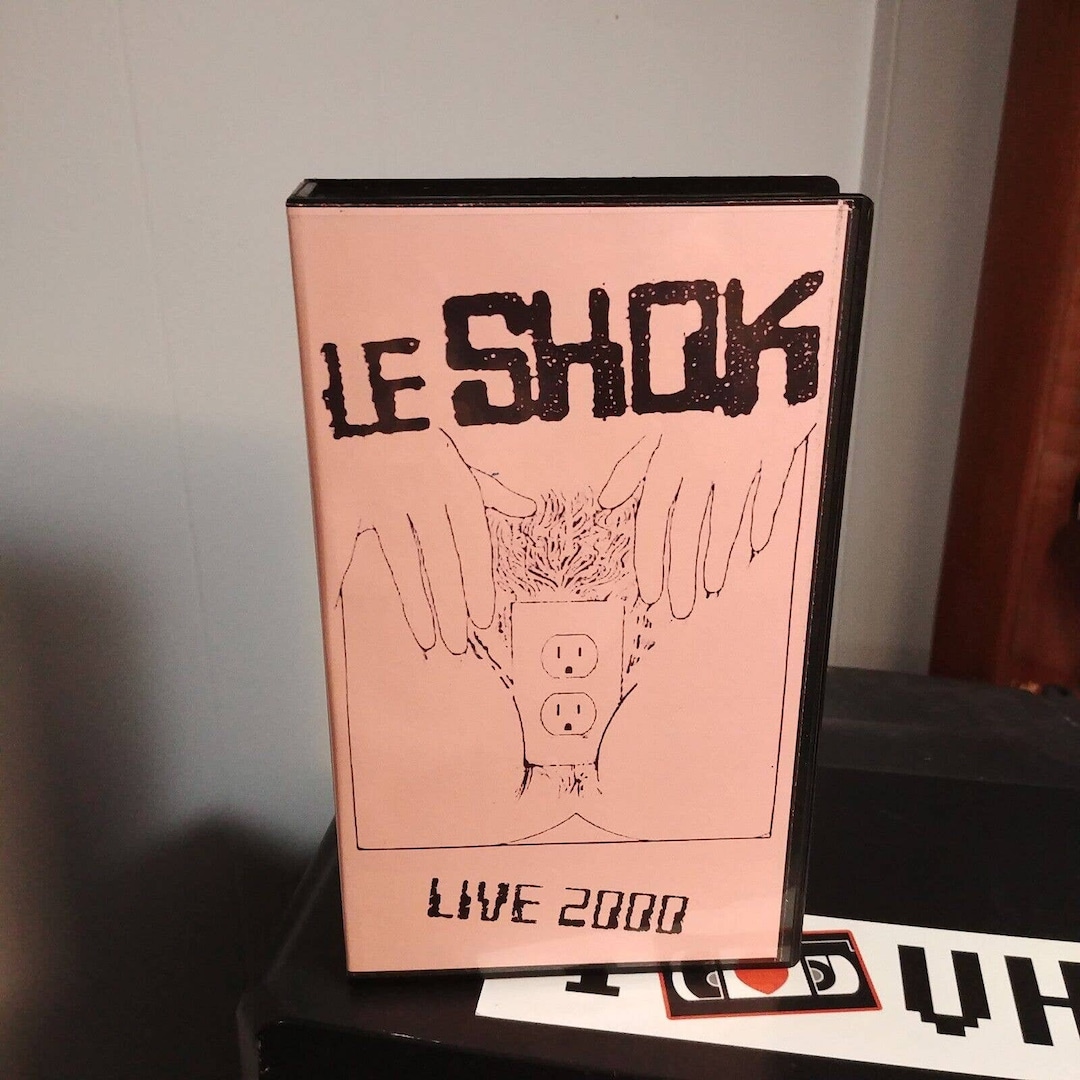 Le Shok VHS Live 2000 Punk Garage Rock Concert - Etsy