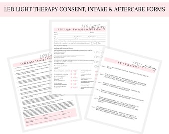 Led Consent Form - Etsy Hong Kong