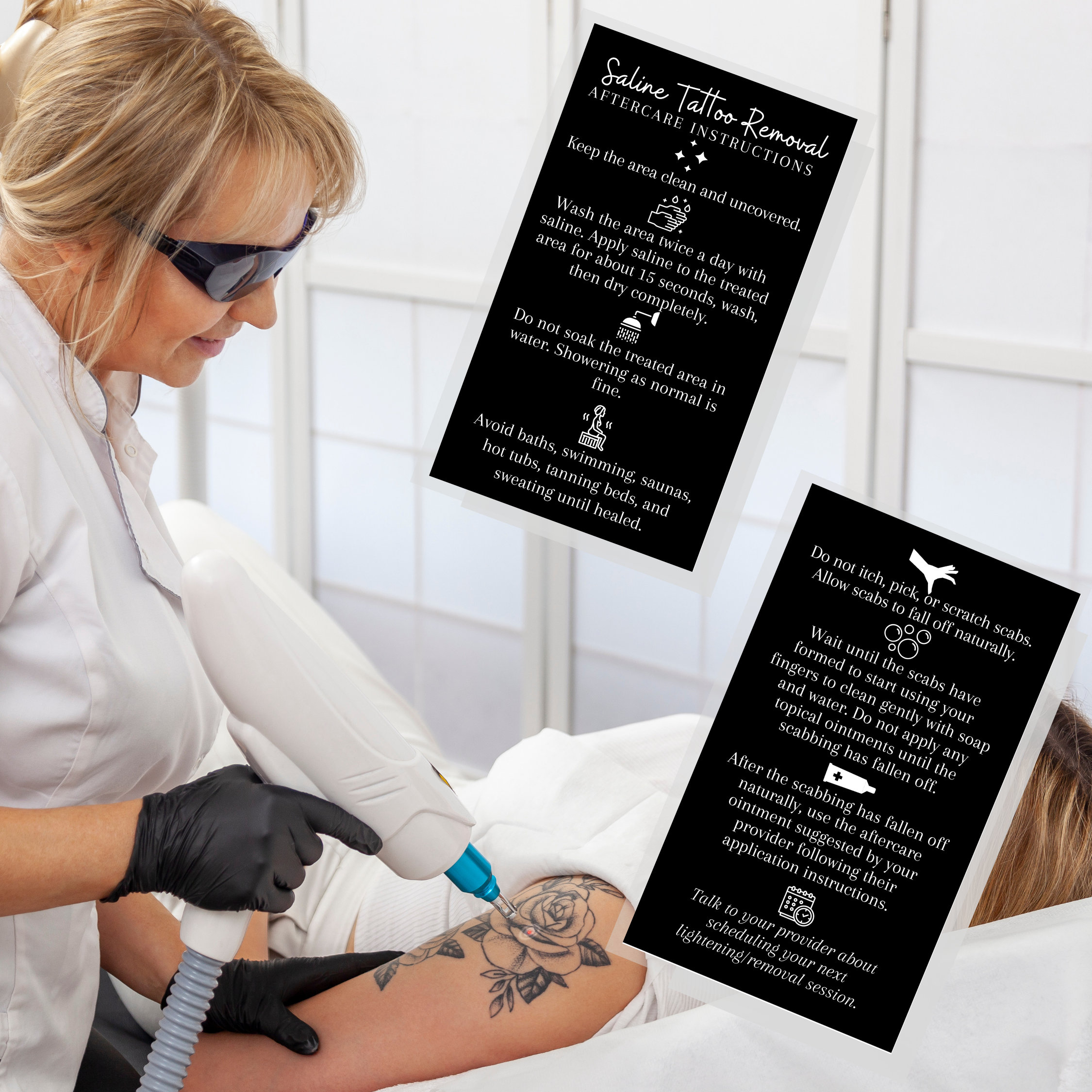 Saline Tattoos
