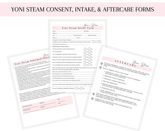 Yoni Steam Intake Form - Etsy