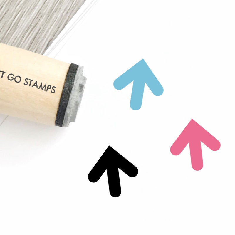 Arrow Rubber Stamp - Etsy