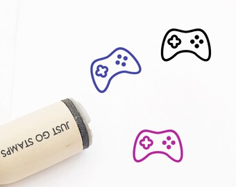 Gaming Rubber Stamp - Etsy