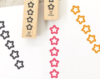 Rubber Stamps Star - Etsy