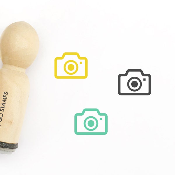 Camera Stamp - Etsy