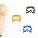 Ninja Belts Rubber Stamp - Φ16mm/20mm/25mm Rubber Stamp - Ninja Stamp ...