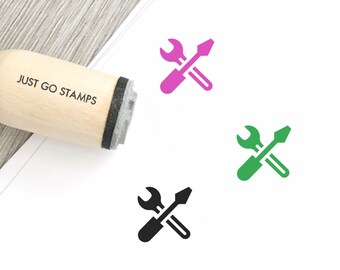 Repair Rubber Stamp - Etsy