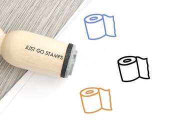 Toilet Paper Stamp - Etsy