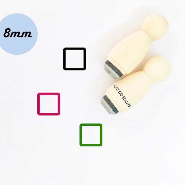 Mini Rubber Stamp - Etsy
