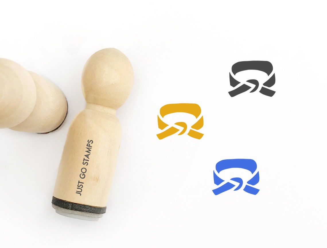 Ninja Belts Rubber Stamp Φ16mm/20mm/25mm Rubber Stamp - Etsy