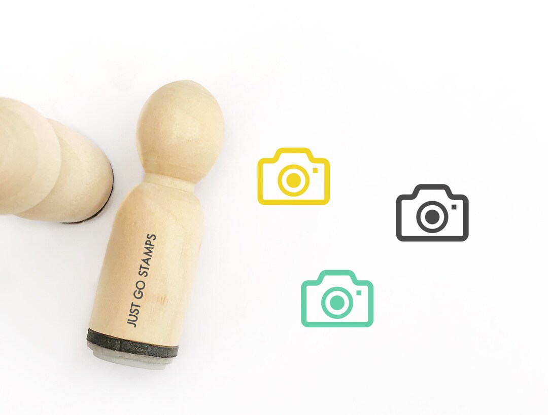 Camera Rubber Stamp - Photography Stamp (Φ16mm/20mm/25mm) - Etsy