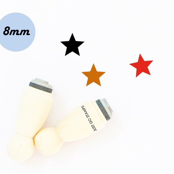 Star Rubber Stamp - Etsy UK