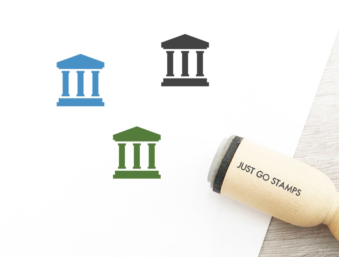 Bank Rubber Stamp - Φ16mm/20mm/25mm Rubber Stamp - Bank Stamp - Finance ...