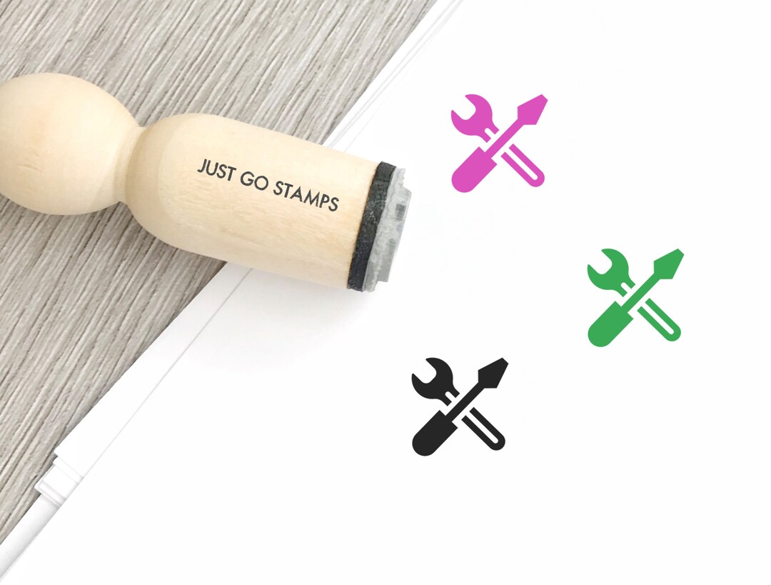 Tools Rubber Stamp - Φ16mm/20mm/25mm Rubber Stamp - Repair Tools Stamp ...