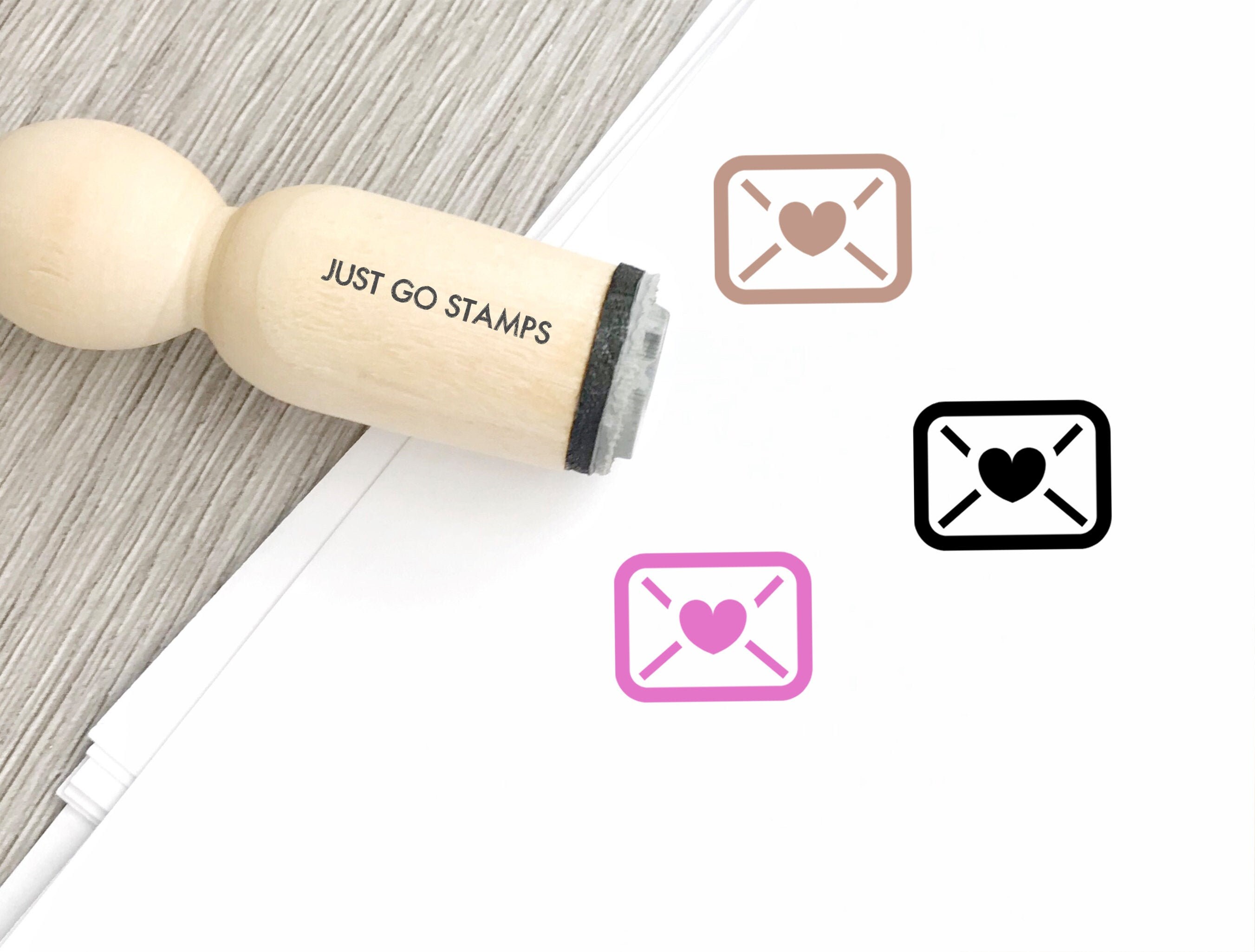 Mail Rubber Stamp Φ16mm/20mm/25mm Rubber Stamp Email Stamp - Etsy