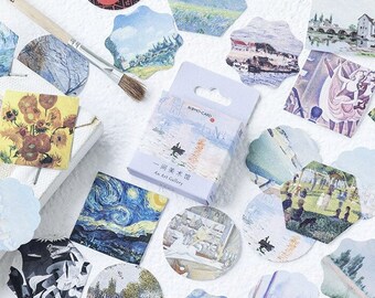 Art Gallery Stickers - Etsy