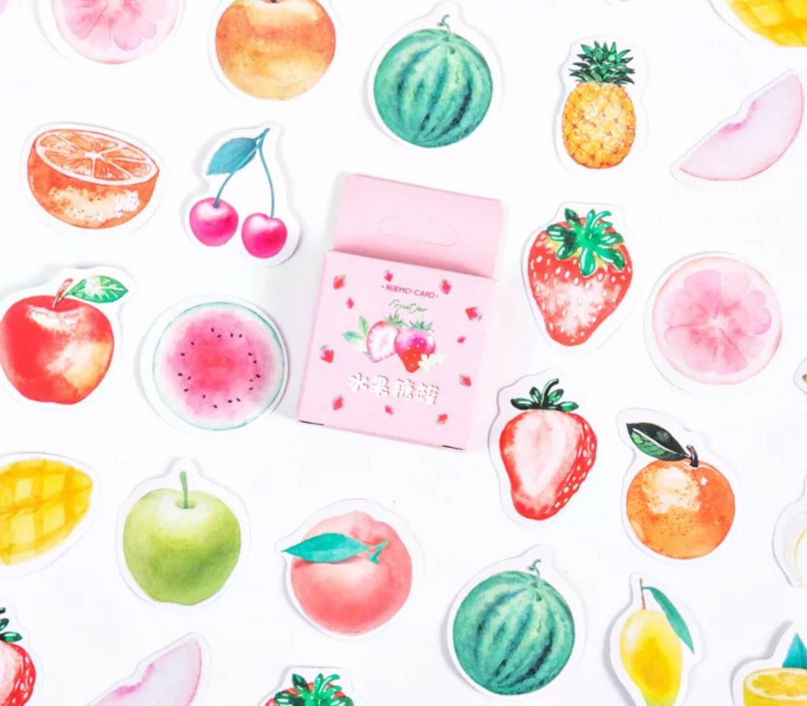 Mixed Fruit Party Sticker Pack Scrapbook | Etsy
