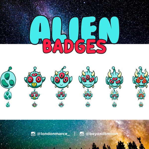 Twitch Alien Overlay - Etsy