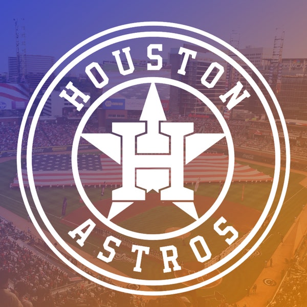 Houston Astros Car Decal - Etsy