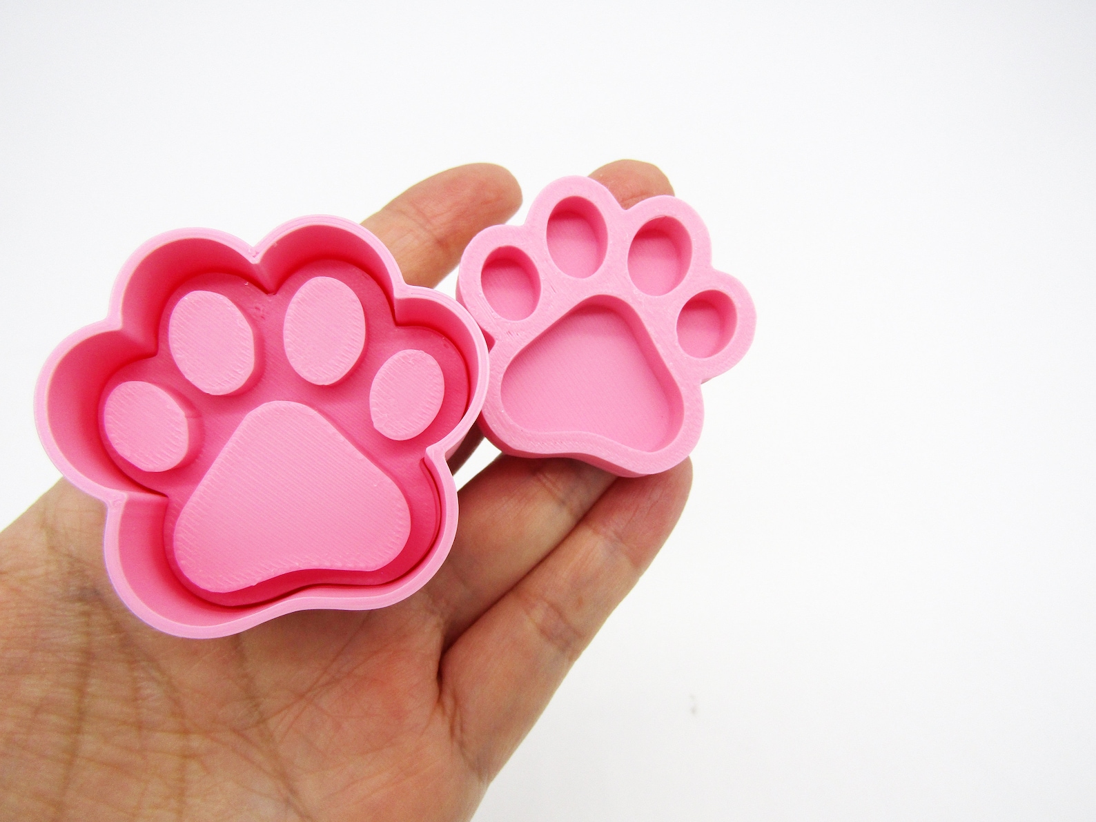 Dog Paw Cake Pop Mold (with Indent) - Etsy