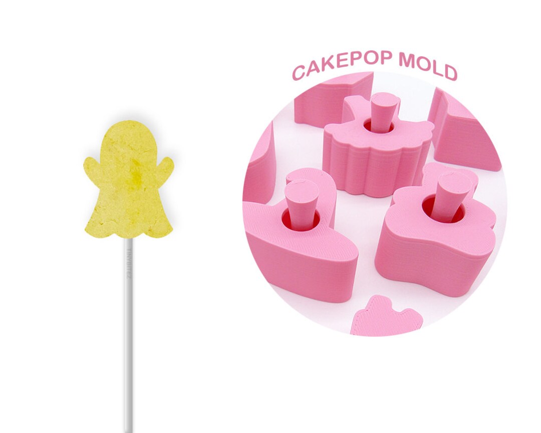Ghost Cake Pop Mold - Etsy