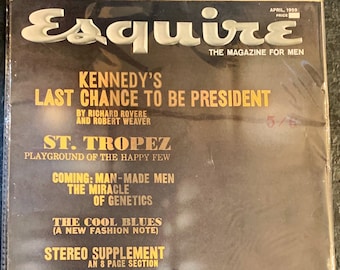 Esquire, the Magazine for Men, January 1941, Vintage Magazine ...