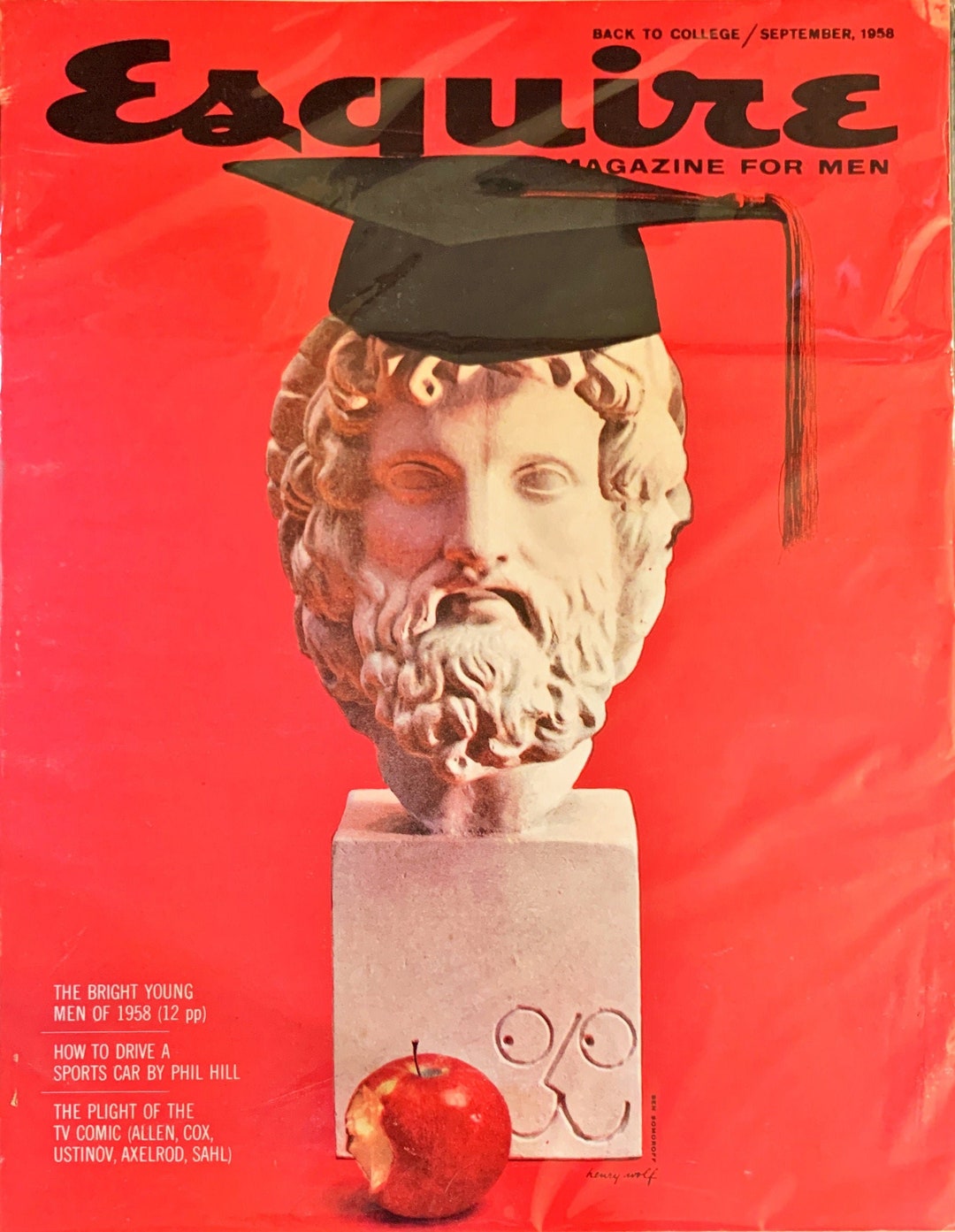 Esquire Vintage Magazine, 1958 - Etsy